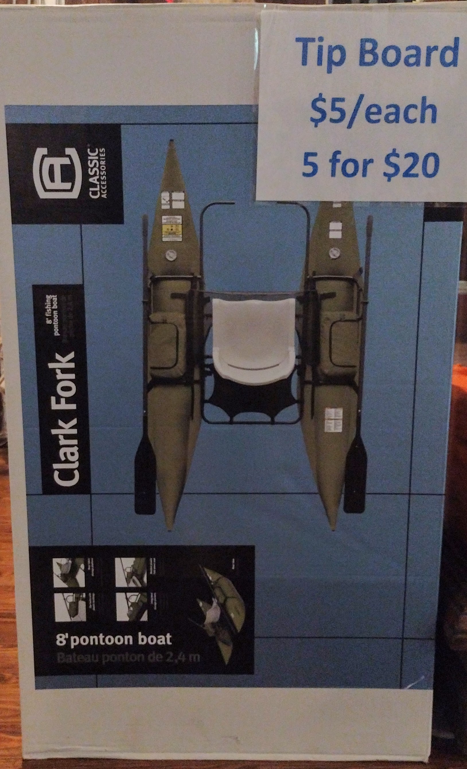 Win this 8ft Pontoon – Blair County Game